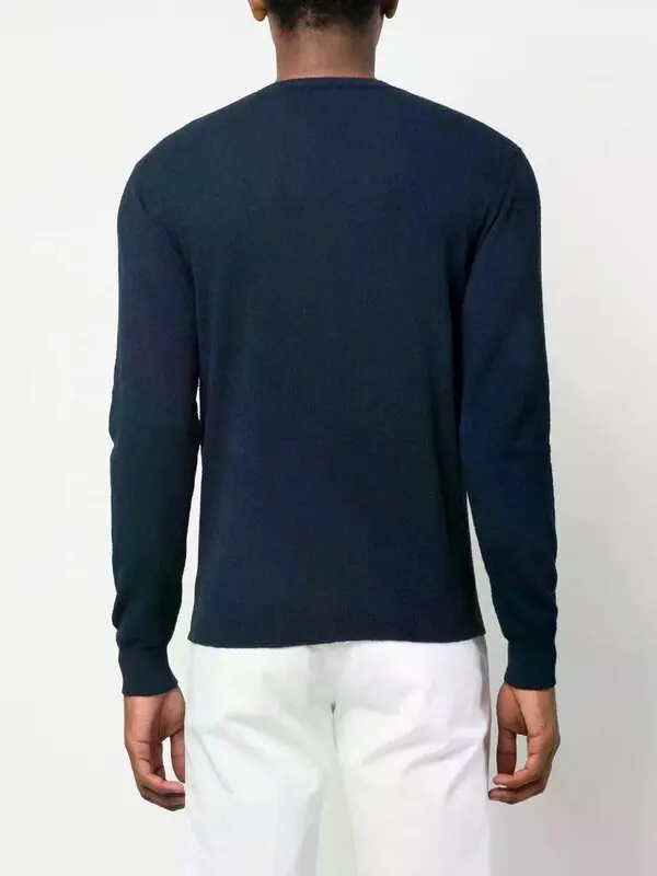 DRUMOHR Long-sleeve Knitted Jumper - Blue
