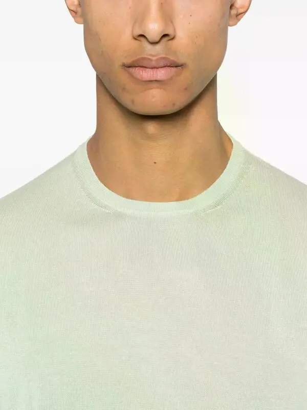 Bruno Manetti Fine-knit Sweater - 207 Green