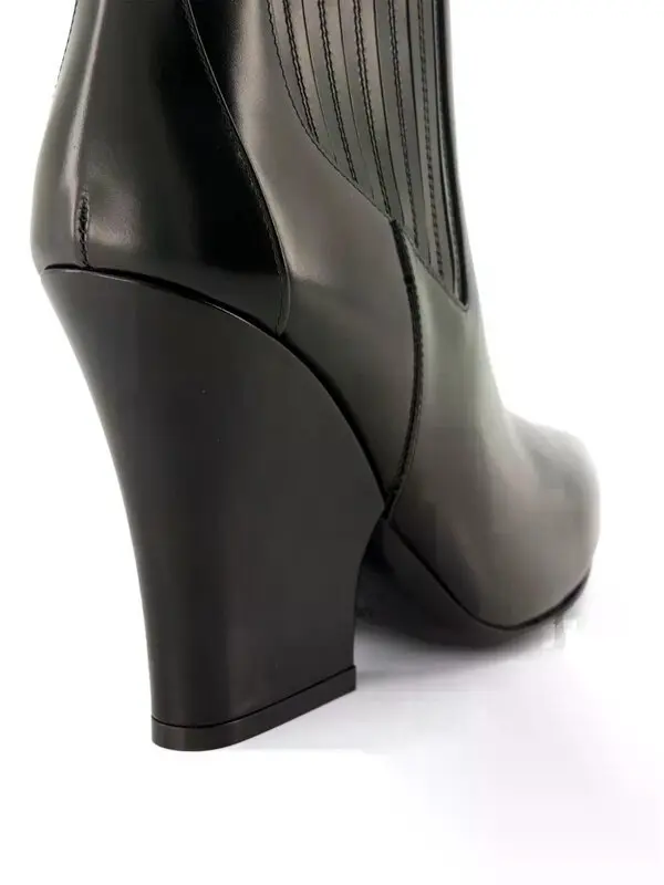 Valentino Garavani 105mm Vlogo Lockette Boots