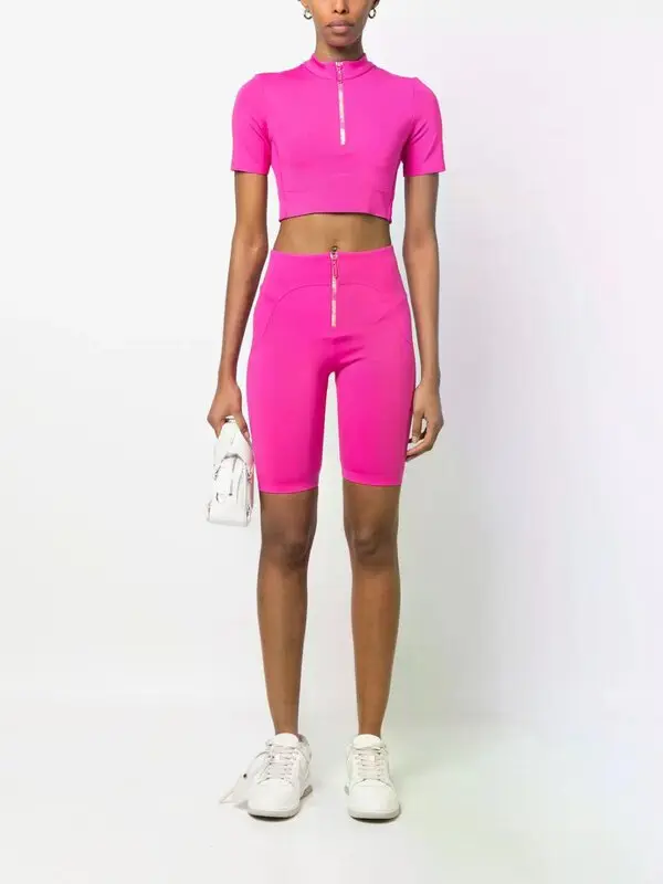 Off-White Logo Zip Cycling Shorts