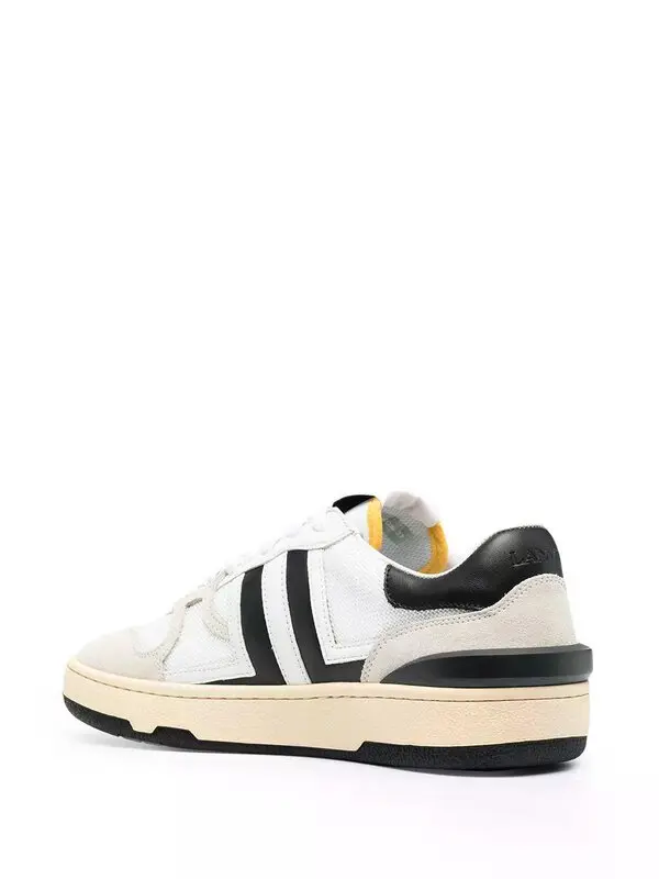LANVIN Panelled Low-top Sneakers - White