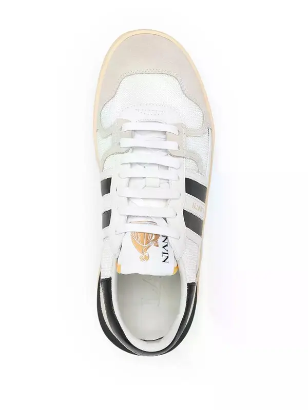 LANVIN Panelled Low-top Sneakers - White