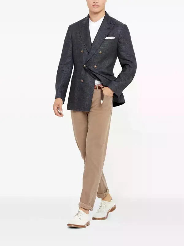 Brunello Cucinelli Dyed Straight-leg Jeans