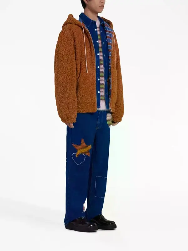 Marni Striped Mohair-blend Jumper