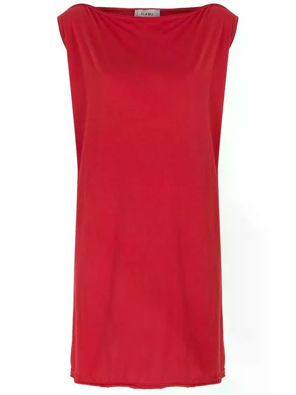 AMIR SLAMA Sleeveless Dress - Red