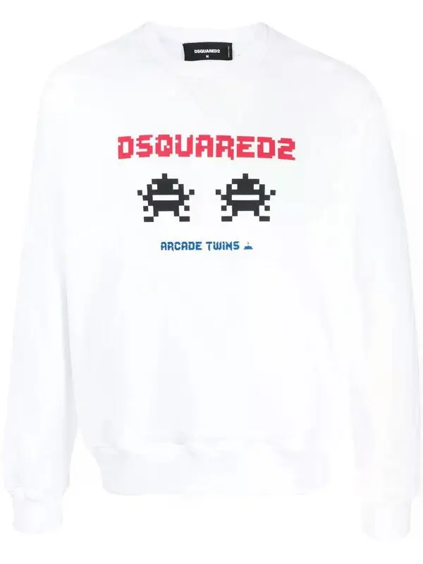 Dsquared2 Arcade Twins-print Sweatshirt