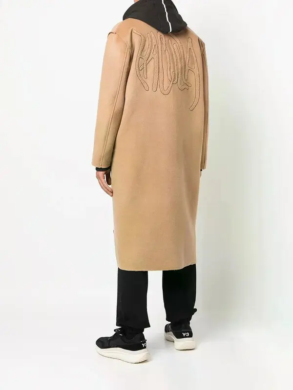 HACULLA. Decorative Pin Embellished Overcoat