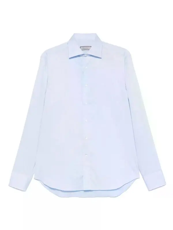 Canali Cotton Shirt - Blue