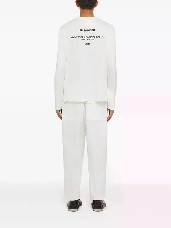 JIL SANDER Logo-print Cotton T-shirt