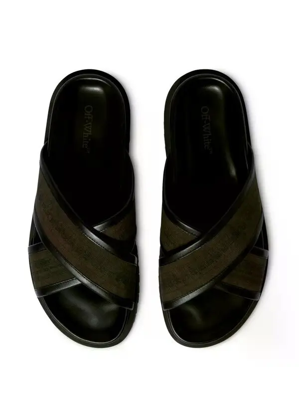 Off-White Cross-strap Sandals