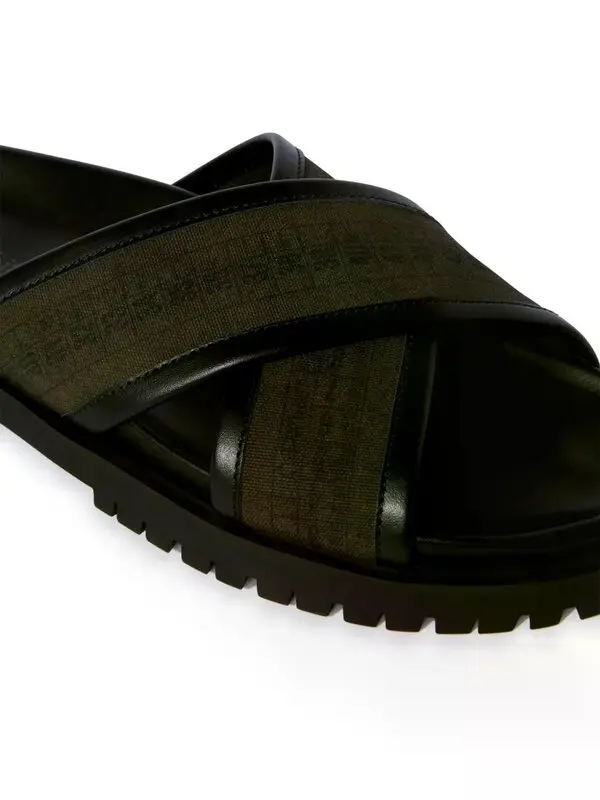 Off-White Cross-strap Sandals