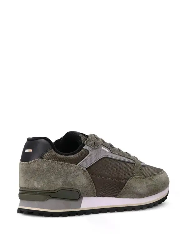 BOSS Suede-trimmed Mesh Sneakers