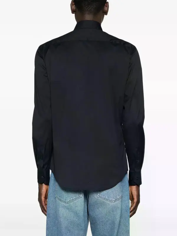 Giorgio Armani Classic-collar Poplin Shirt