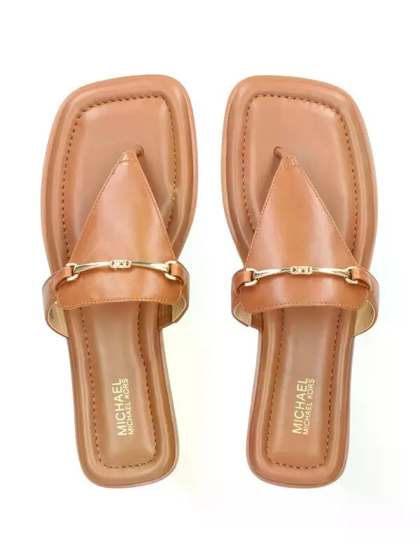 Michael Kors Logo-plaque Flip-flops