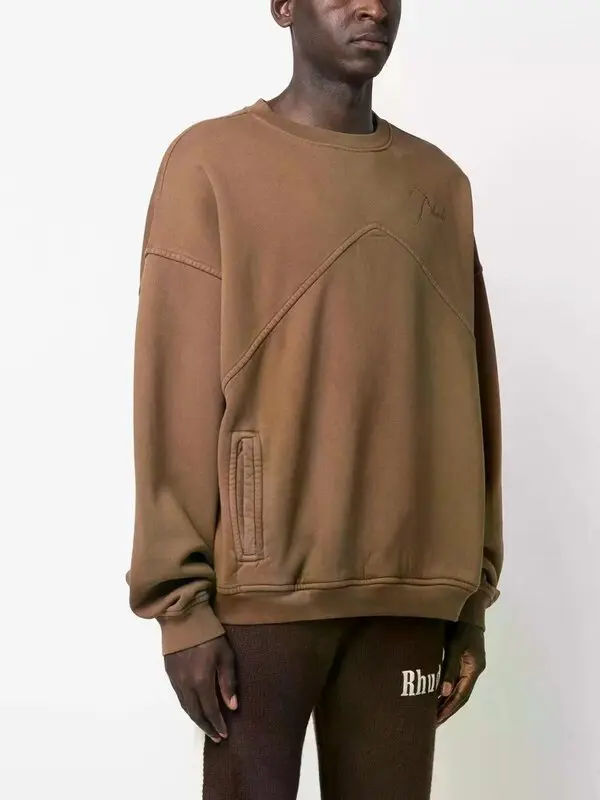 Rhude Logo-embroidered Oversize Jumper