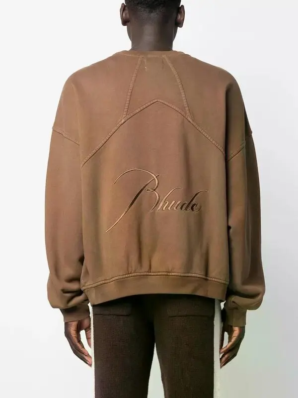 Rhude Logo-embroidered Oversize Jumper