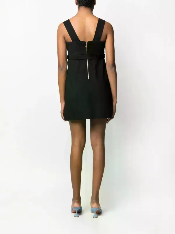 PATOU Corsage Belted Mini Dress