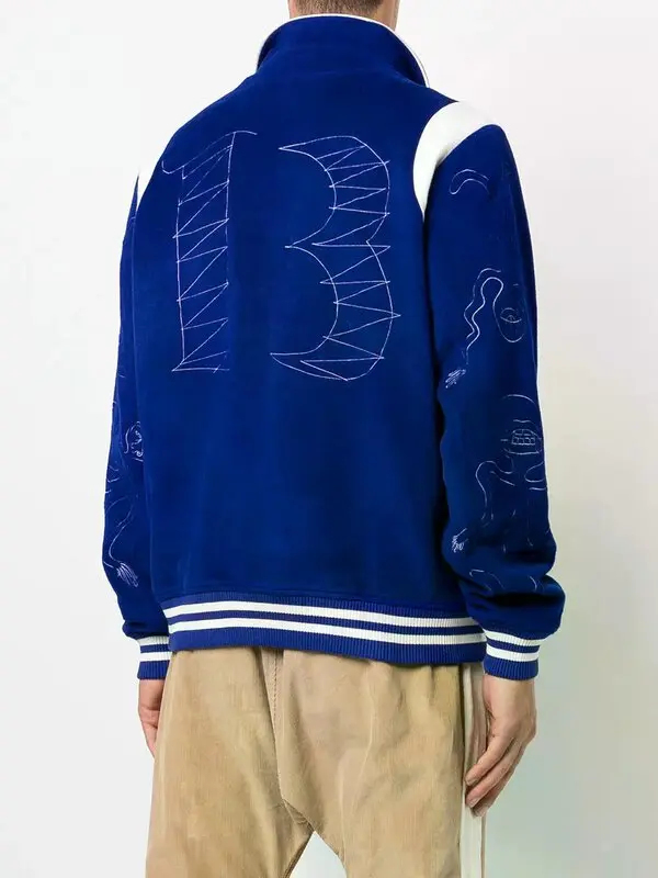 HACULLA. Embroidered Logo Shirt Jacket