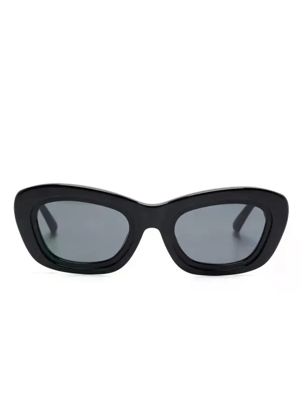 Attico Rania Cat-eye Sunglasses - Black