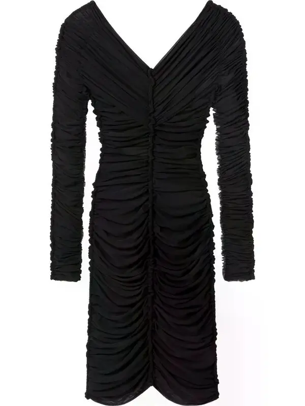 AZ FACTORY Ruched Off-shoulder Dress