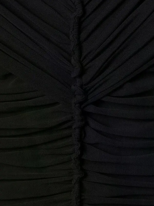 AZ FACTORY Ruched Off-shoulder Dress