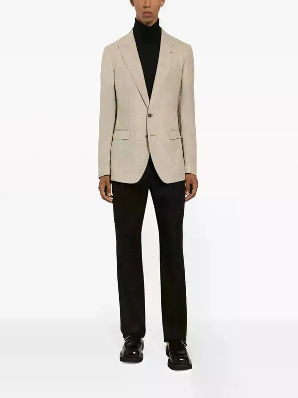 Dolce & Gabbana Taormina Single-breasted Blazer - Neutrals