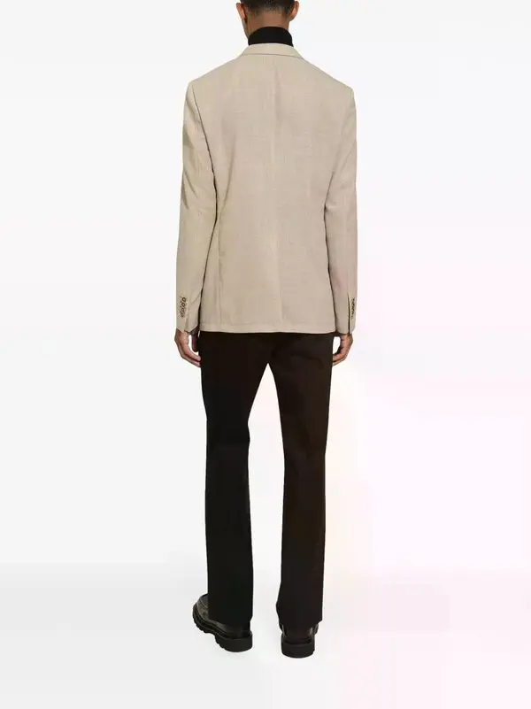 Dolce & Gabbana Taormina Single-breasted Blazer - Neutrals