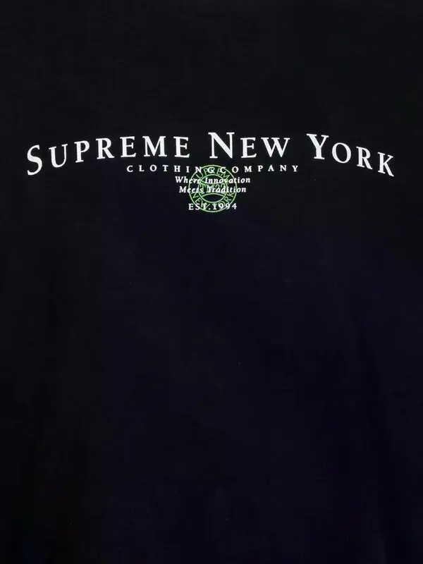 Supreme Tradition Crew Neck T-shirt - Black