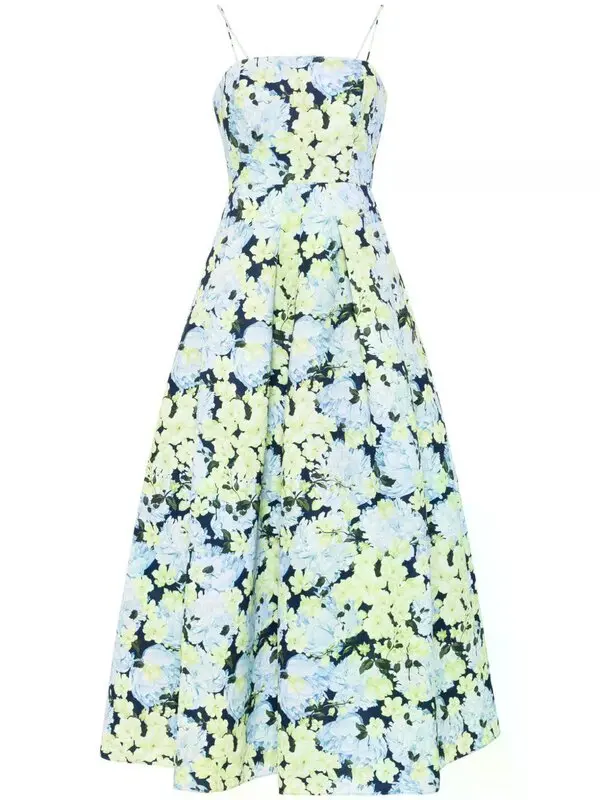 Sachin & Babi Beau Floral-print Gown