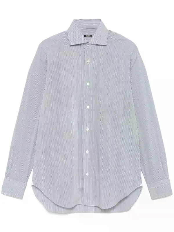 BARBA NAPOLI Striped Shirt