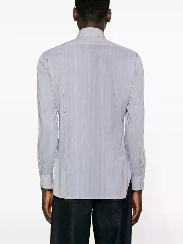 BARBA NAPOLI Striped Shirt