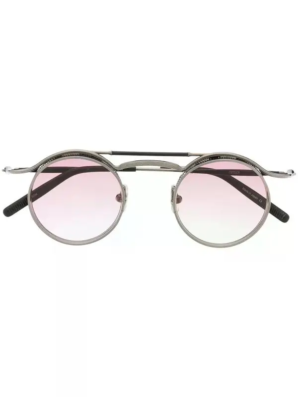 Matsuda Round-frame Sunglasses - Silver