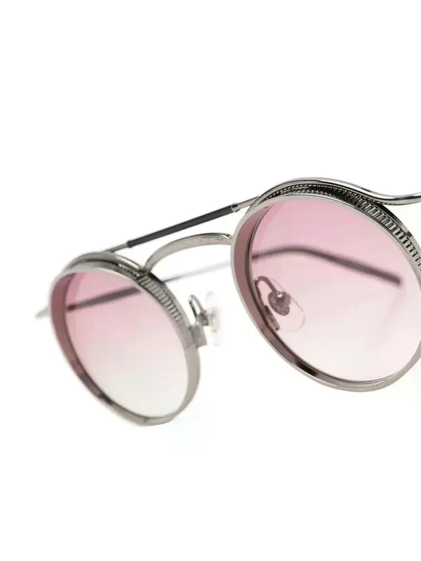 Matsuda Round-frame Sunglasses - Silver
