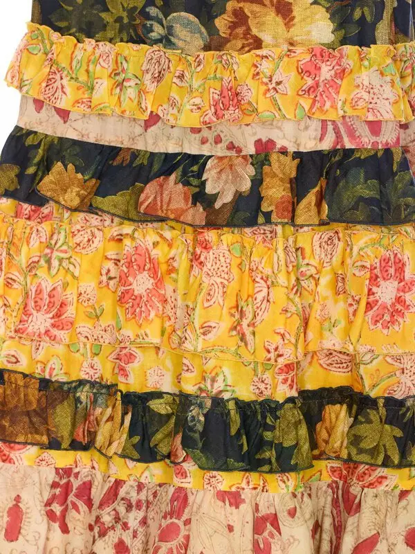 Valentino Garavani Tiered Mid Skirt