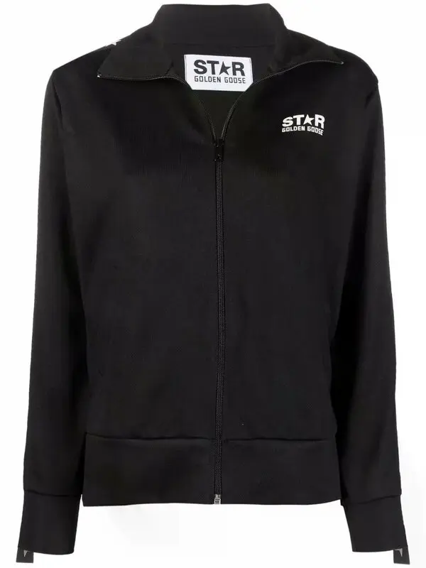 GOLDEN GOOSE Zipped Sweatshirt - Black