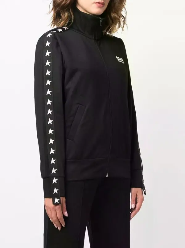 GOLDEN GOOSE Zipped Sweatshirt - Black