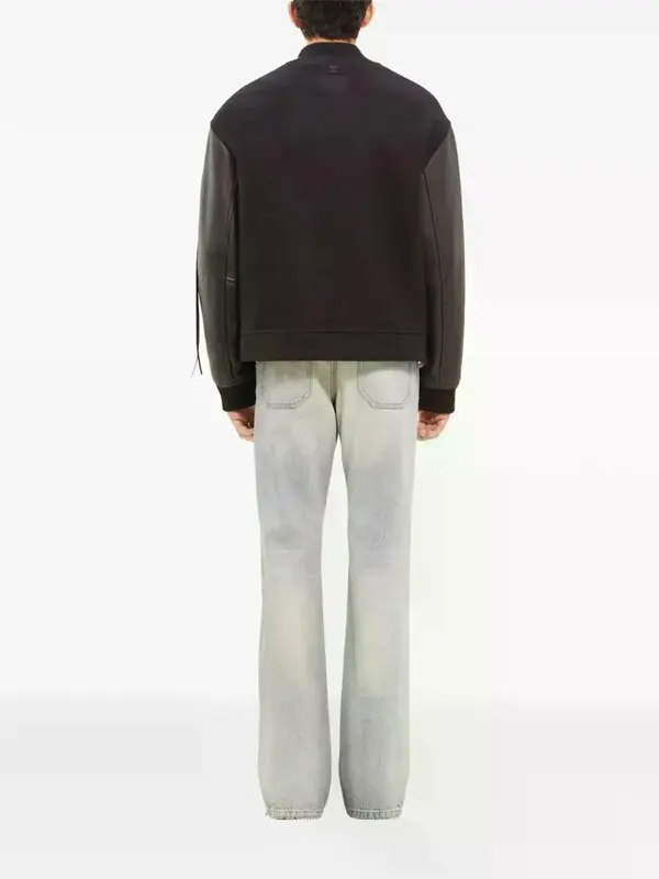 COURREGES Baseball Teddy Bomber Jacket