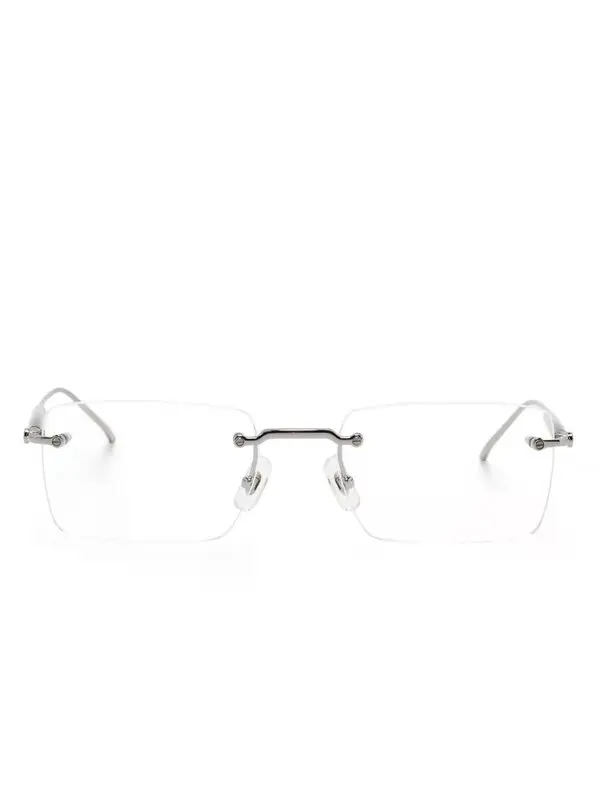 Montblanc Eyeglasses Mb0411o - Silver
