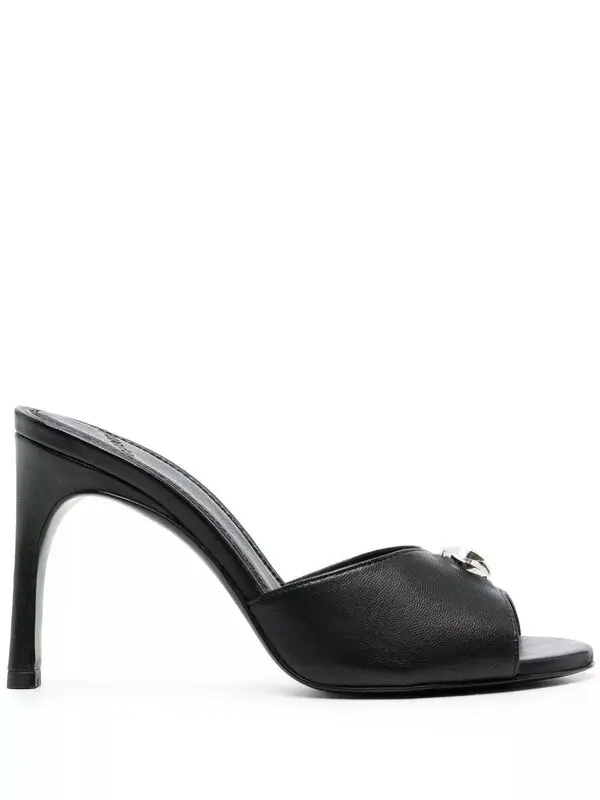 Coperni Leather Logo-plaque Sandals