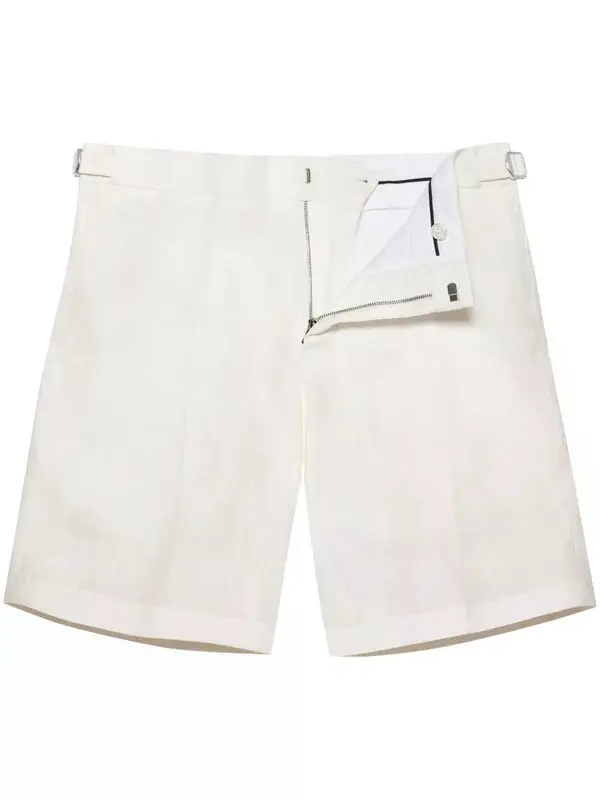 Orlebar Brown Norwich Linen Shorts - Neutrals