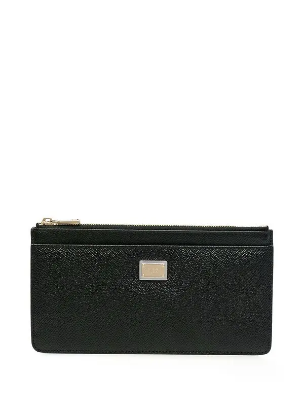 Dolce & Gabbana Logo-plaque Purse - Black