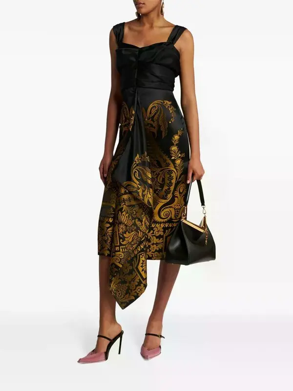 Etro Jacquard Midi Dress