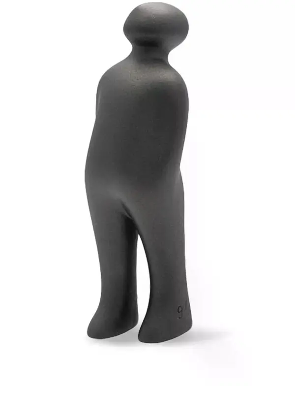 GARDECO The Visitor Ceramic Sculpture - Black
