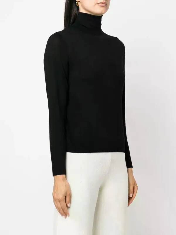 ALLUDE High-neck Virgin Wool Jumper