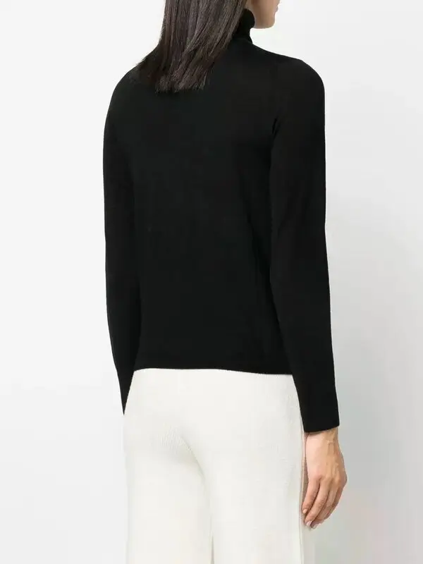 ALLUDE High-neck Virgin Wool Jumper