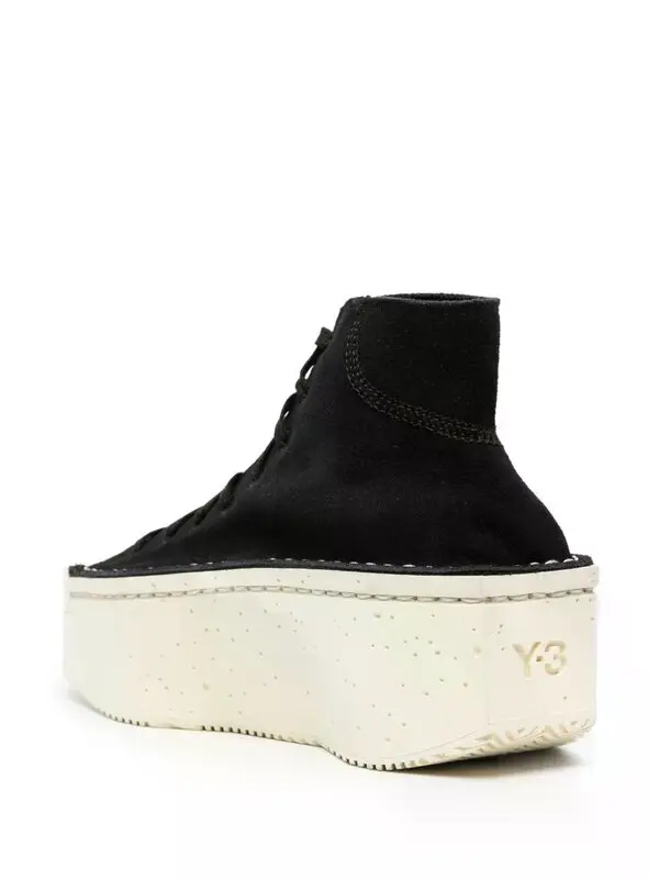 Y3 Lace-up Platform Sneakers