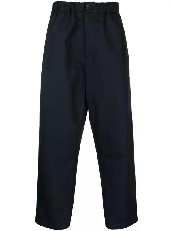 JIL SANDER Elasticated Straight-leg Trousers