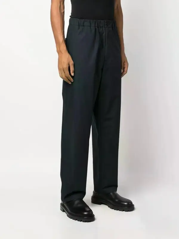 JIL SANDER Elasticated Straight-leg Trousers