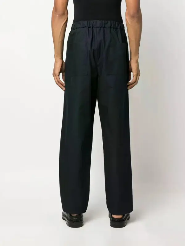 JIL SANDER Elasticated Straight-leg Trousers