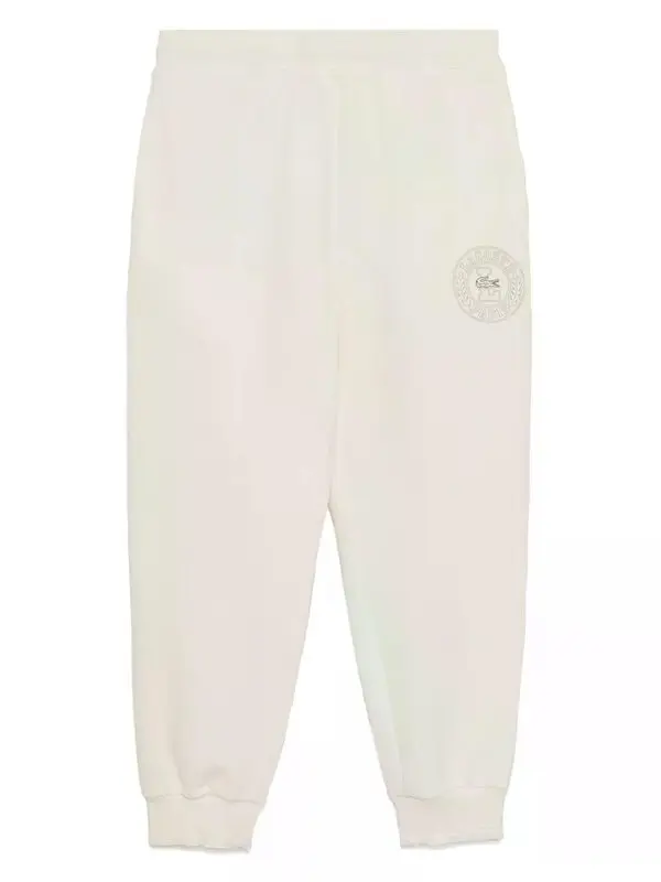 Lacoste Embroidered Logo Sweatpants - Neutrals
